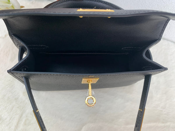 Kel** Mini in Black Handmade Bag – msncraft